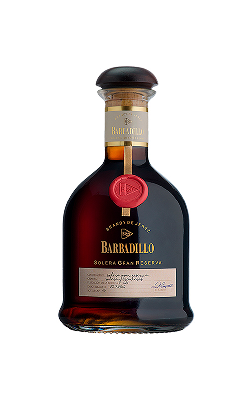 Brandy Barbadillo Solera Gran Reserva | Acheter pour 58.9 € sur Bodeboca