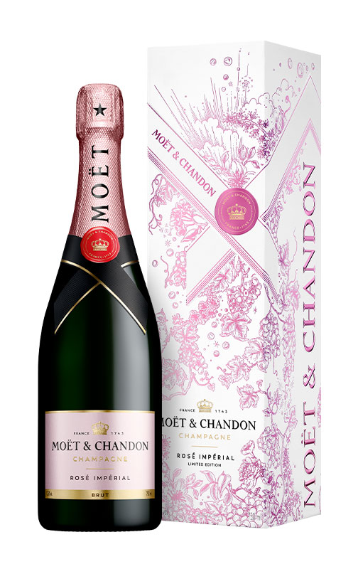 Acheter Moët & Chandon Brut Impérial Rosé con Estuche Limited Edition ...
